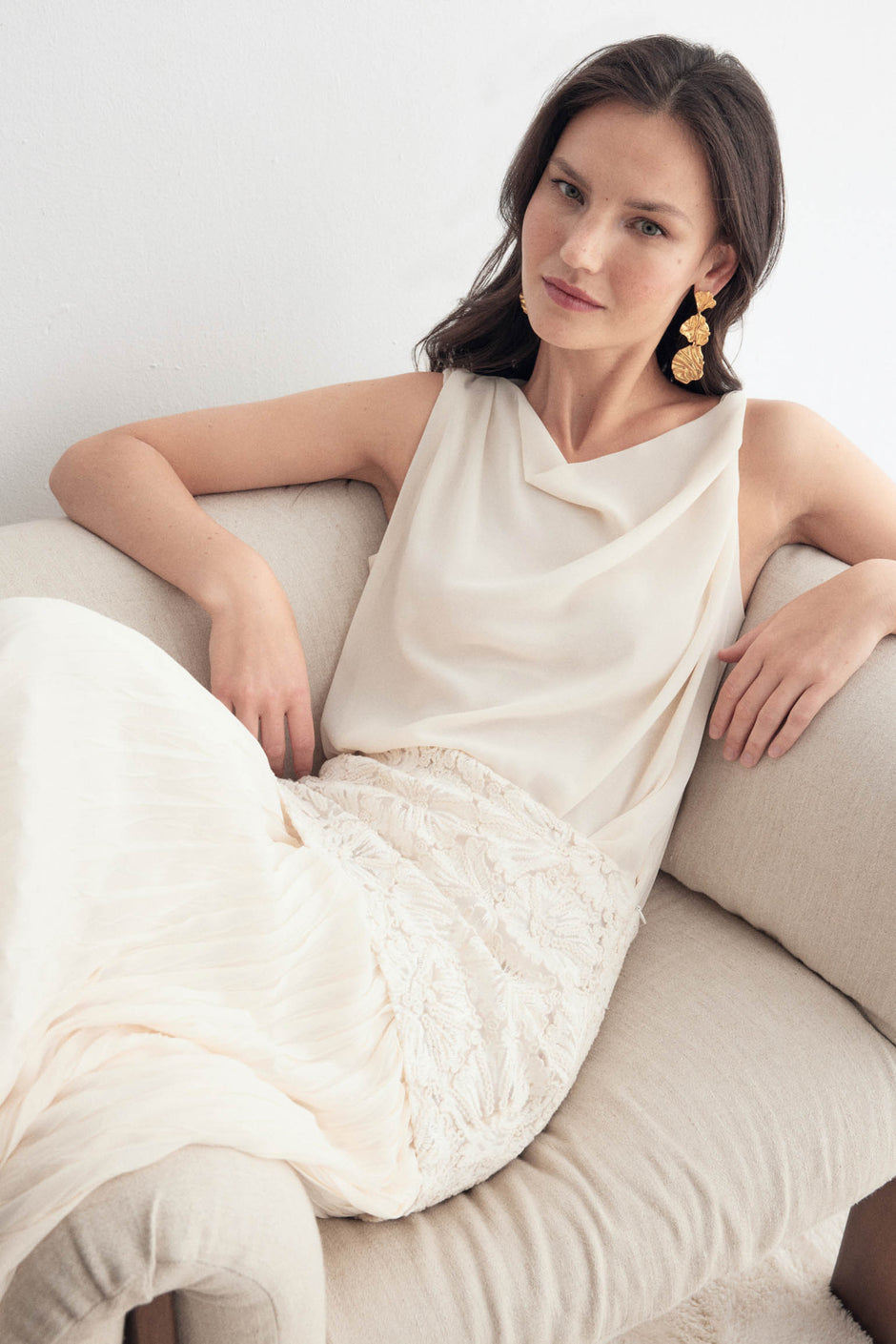 Ropa blanca para Invitadas | Vestidos, faldas, tops | BIMANI